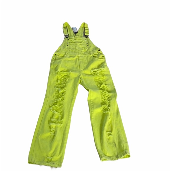Carmar | Pants & Jumpsuits | Carmar Denim Neon Overalls | Poshmark